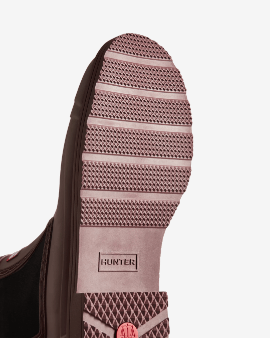 hombres Hunter marrón ruskea botas chelsea comando 66T8595 [66T8595 ...